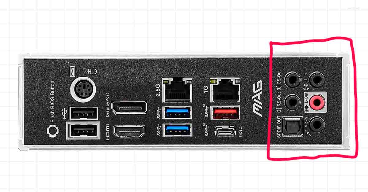 Motherboard Audio Ports – Explained – DigiChasers