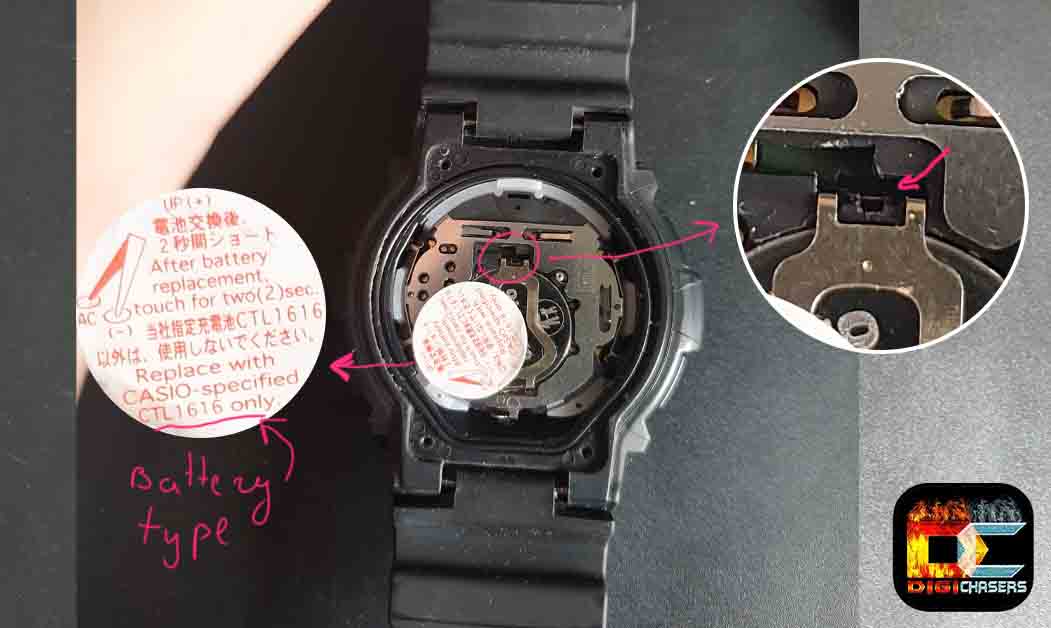 Casio G-Shock GW-7900B. Battery change. – DigiChasers