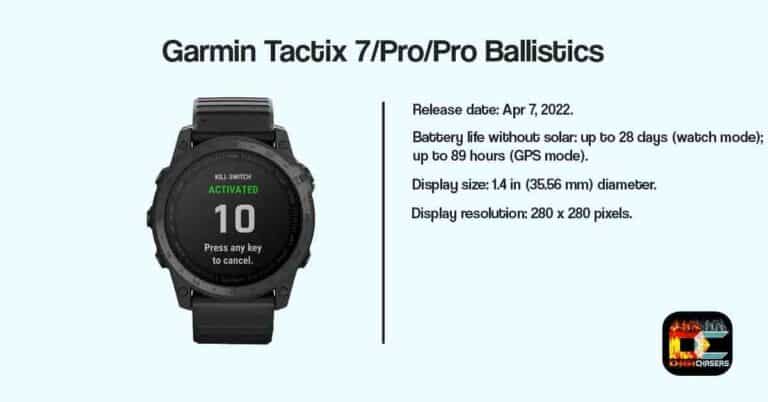 Which watches from Garmin have a touch screen? – DigiChasers